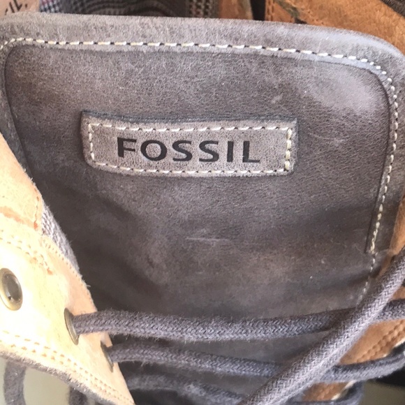Fossil | Shoes | Authentic Womens Fossil Laceup Boots | Poshmark